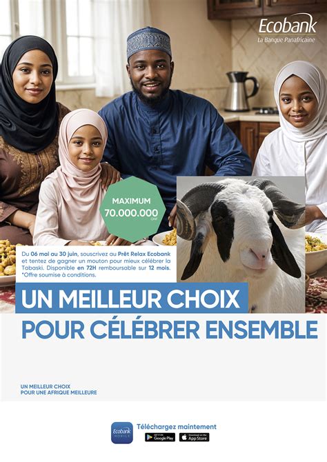 Tabaski Prêt Relax Ecobank