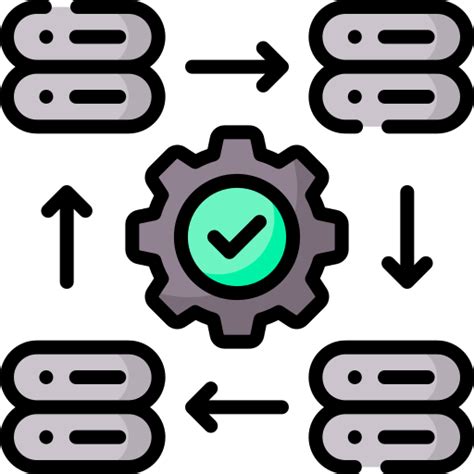 Data Process Free Networking Icons