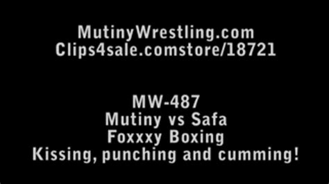 Mw 487 Mutiny Vs Safa Warda Foxxxy Boxing Breasts Belly P Punching