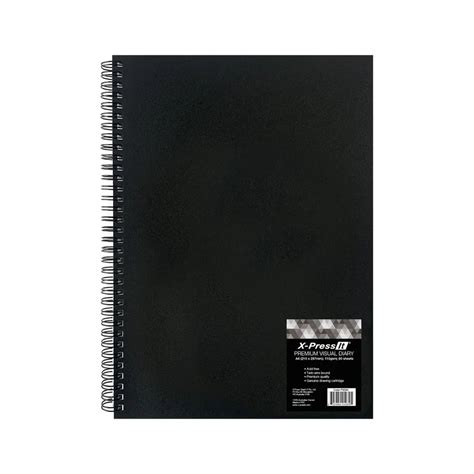 X Press It A4 110gsm Visual Diary 60 Sheet Illustration And Drawing Art Supplies Australia