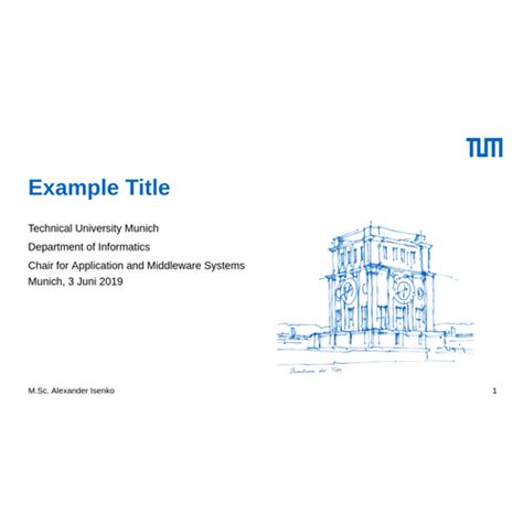 Tum Presentation Template