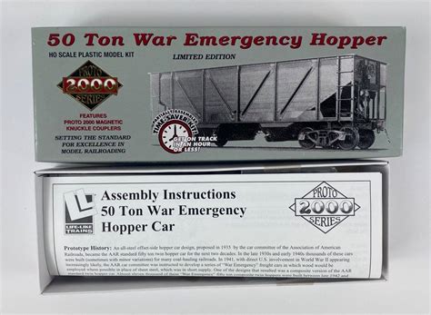 Proto 2000 Series Ho Scale 50 Ton War Emergency Hopper 31520 Cando 55999