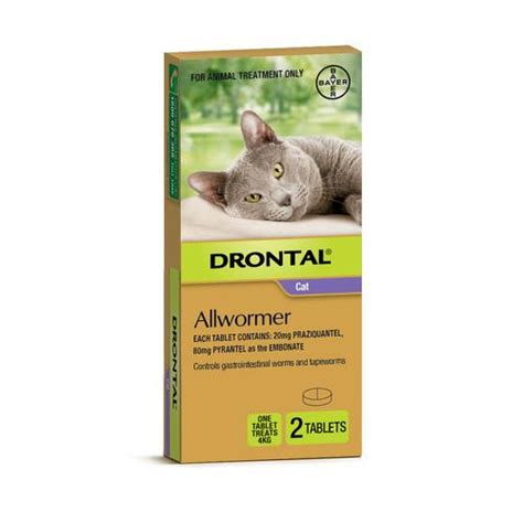 Drontal Worming Cat Tablets 4kg