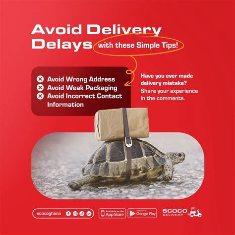 How To Avoid Delivery Mistakes With Scoco Scoco Ghana Posted On The