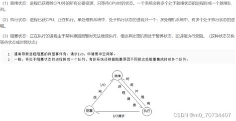 进程状态解析 Csdn博客
