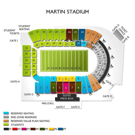 Albertsons Stadium Interactive Seating Chart
