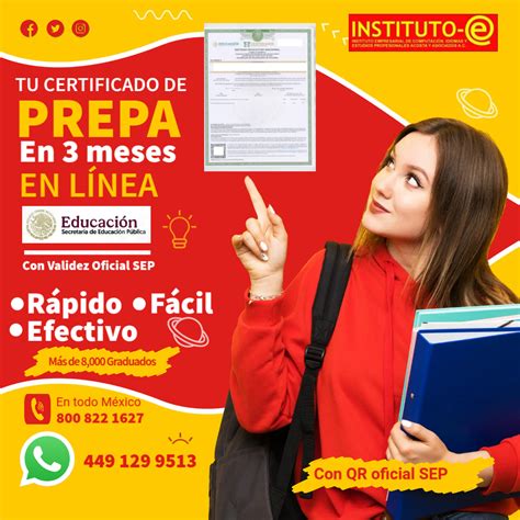 Prepa Ingresa A La Universidad Con Tu Certificado Oficial De La