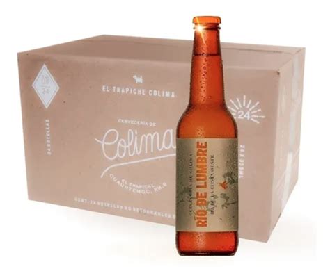 Caja Cerveza Artesanal Colima Río De Lumbre 355ml C U