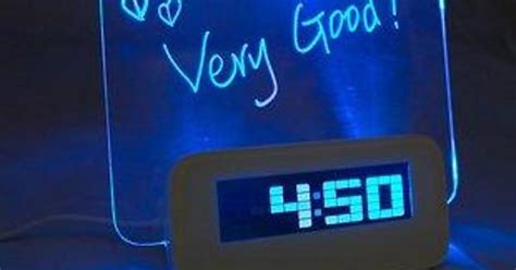 Led Message Board With Highlighter Digital Alarm Clock With Usb Imgur