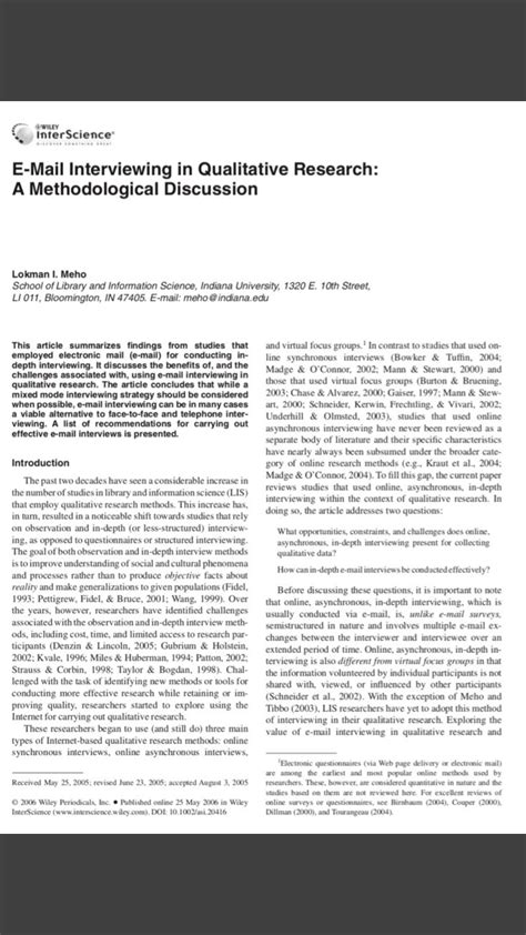 Qualitative Research Questionnaire Template