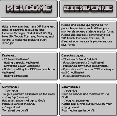 Pickaxe Of The God Spigotmc High Performance Minecraft Community