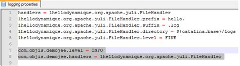 Tutoriel Tomcat N°3 Gestion Des Logs