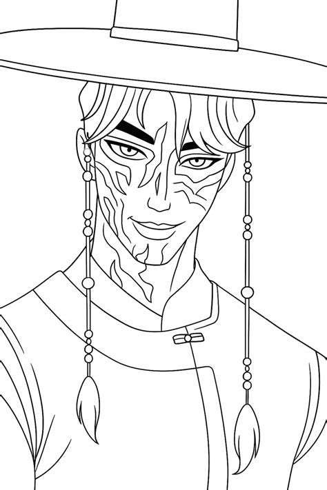 Kpop Demon Hunters Coloring Pages Free Download And Print Blog