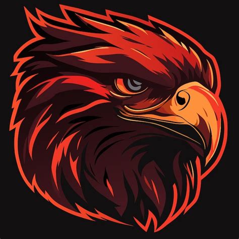 Premium Vector Powerful Hawk Profile