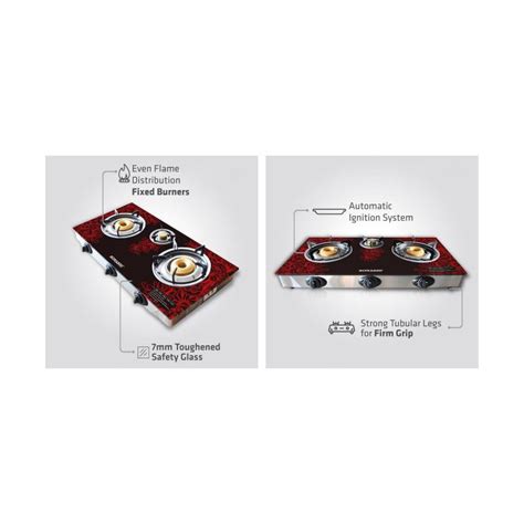 Buy Sonashi Triple Gas Stove Sgb 305gn Dombelo Ug