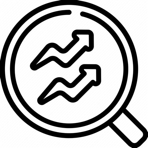 Analyse Trends Analytical Data Analysis Icon Download On Iconfinder