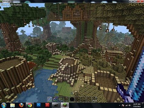 The Forest Of Worldtree Minecraft Map