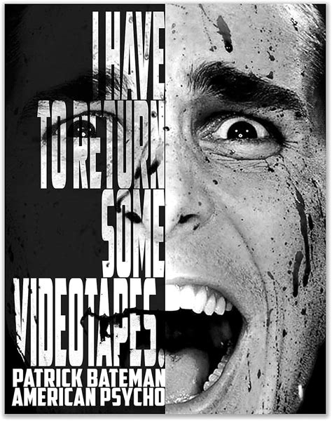 Afiche De Patrick Bateman