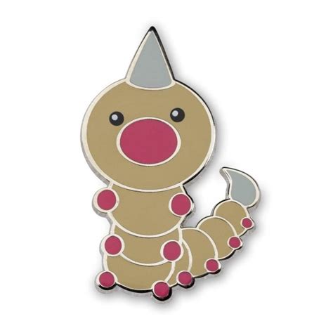 Weedle Pokémon Pin Pokémon Center Uk Official Site