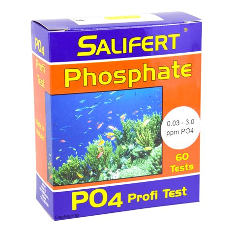 Salifert Phosphate Test Kit Test Kits Geemarine