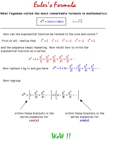 honors physics euler s formula