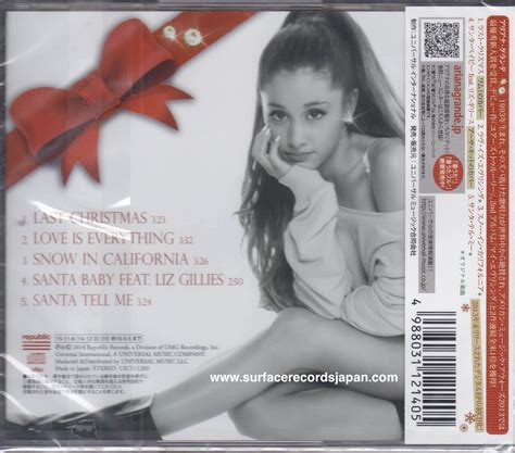Ariana Grande ‎ Christmas Kisses Surface Records