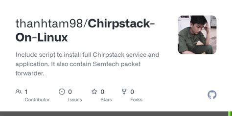 Github Thanhtam98 Chirpstack On Linux Include Script To Install Full Chirpstack Service And