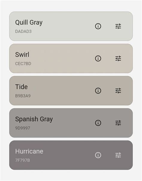 25 Best Gray Color Palettes With Names And Hex Codes Creativebooster