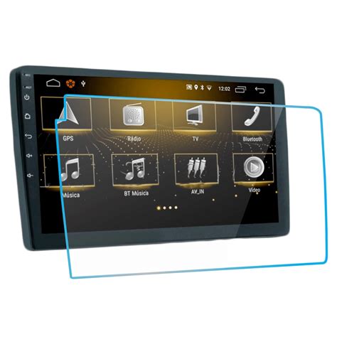 Película Protetora Anti Risco Central Multimídia 9 Polegadas Aikon