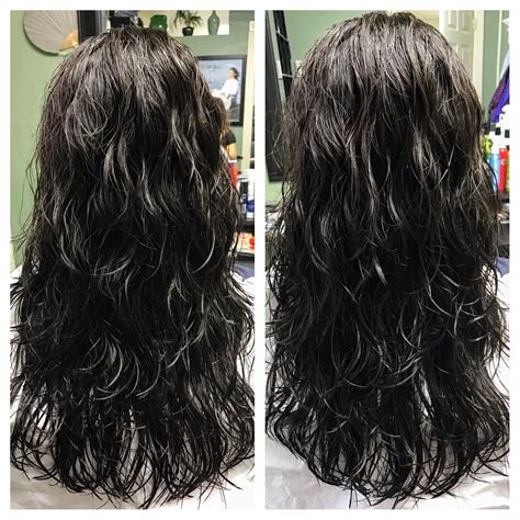 Barely Beach Wave Perm With Multi Layers