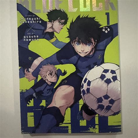 Blue Lock Manga Volume 1 Bluelock Manga Anima Depop