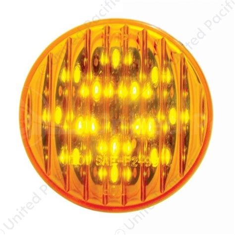 13 Led 25 Round Light Clearancemarker Amber