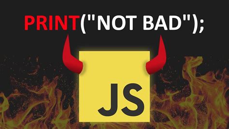 I Tried Javascript Youtube