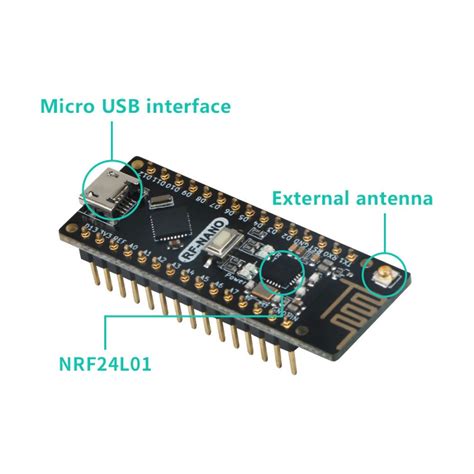 jual rf nano for arduino nano v3 0 atmega328p integrate nrf24l01