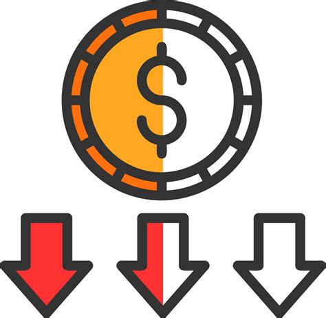 Money Loss Vector Icon Design 21089115 Vector Art At Vecteezy
