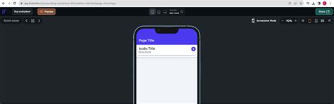 audio player doesn t work on iphone web safari chrome · issue 1710 · flutterflow