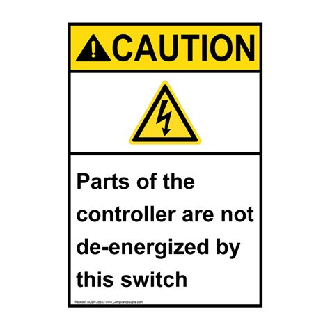 Portrait Ansi Parts Of The Controller Sign With Symbol Acep 28633 Portrait Ansi Parts Of The Controller Sign With Symbol Acep 28633