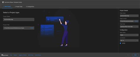 Project Templates Blazor Syncfusion