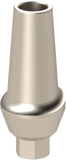 Straight Anatomic Titanium Abutment 2mm Ritterimplants