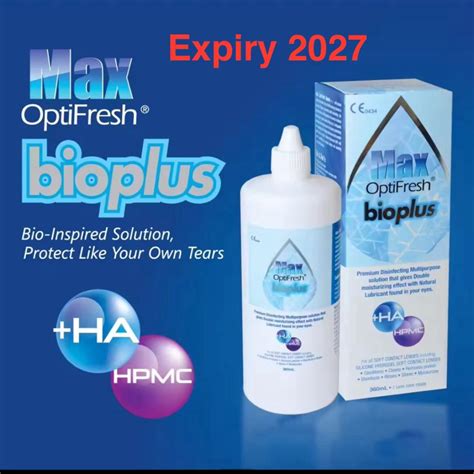100ml Max Optifresh Bioplus Premium Disinfecting Multipurpose Solution