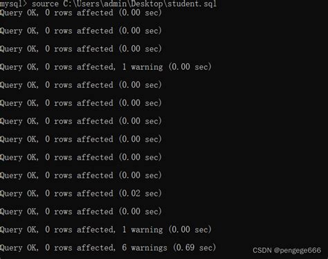 Mysql数据库source命令导入sql文件记录source Sql Csdn博客 Mysql数据库source命令导入sql文件记录source Sql Csdn博客