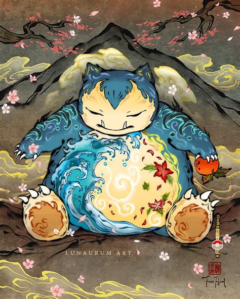 Snorlax Pokemon Drawn By Lunaurum Danbooru