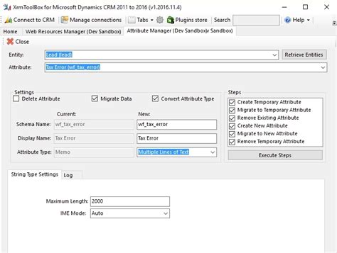 Dynamics Crm Convert Single Line Text To Multiline Text Ms Crm 2016 Stack Overflow