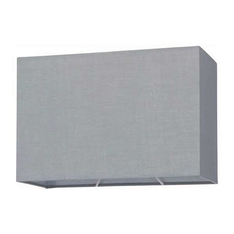 Cool Grey Rectangular Lamp Shade 105 Inch Lighting And Interiors