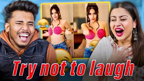 TRY NOT TO LAUGH CHALLENGE vs Nishu ! #2 - YouTube