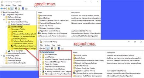 How To Open Local Security Policy On Windows 1110