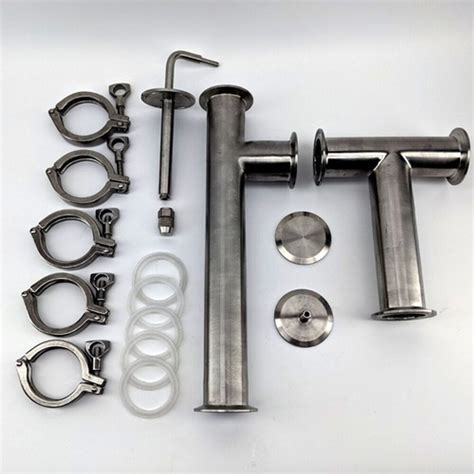 Steam Condenser Set W Tri Clamp Weldless Bulkhead 2 In Hbyob