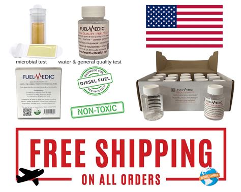 Diesel Fuel Test Kits Usa Based Customers Fuel Medic Diesel Fuel Test