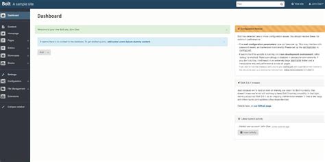 How To Install Bolt CMS On Ubuntu LTS