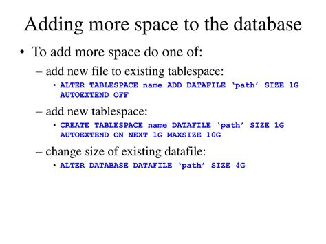 Ppt Oracle Database Administration Powerpoint Presentation Free